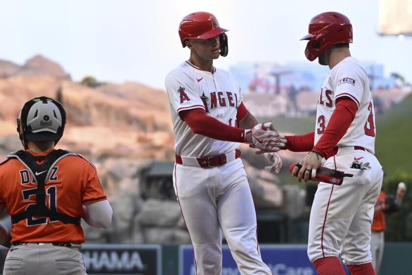 Logan O'Hoppe hits a pair of two-run homers in Angels' blowout win over ...