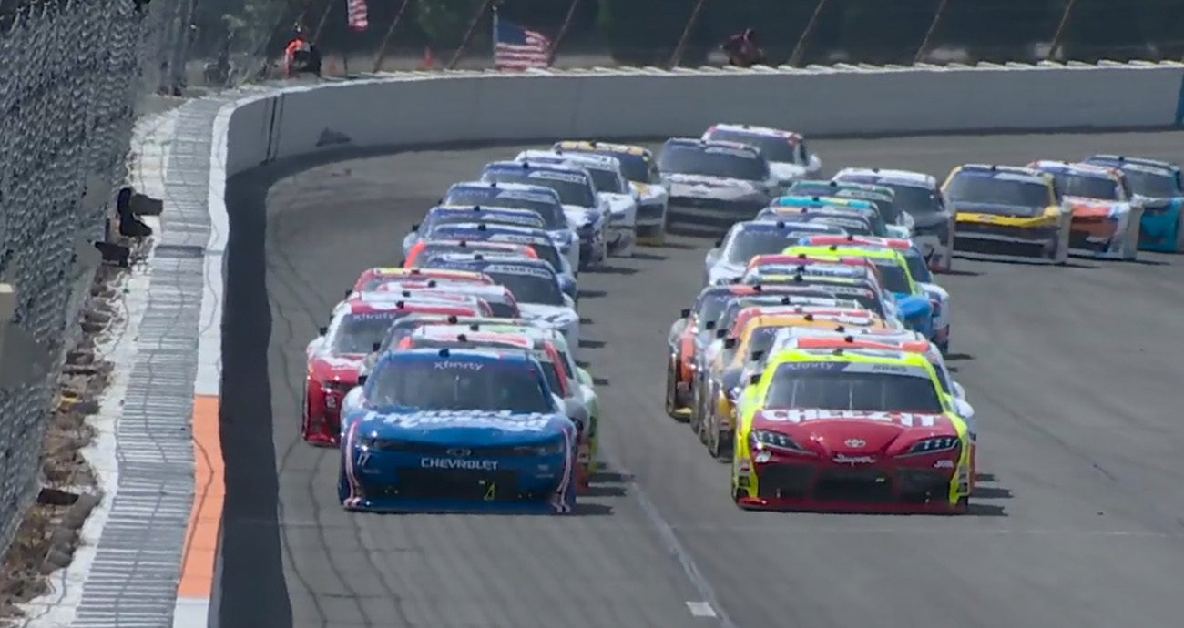 Chase Elliott, Brandon Jones lead Xfinity field to green