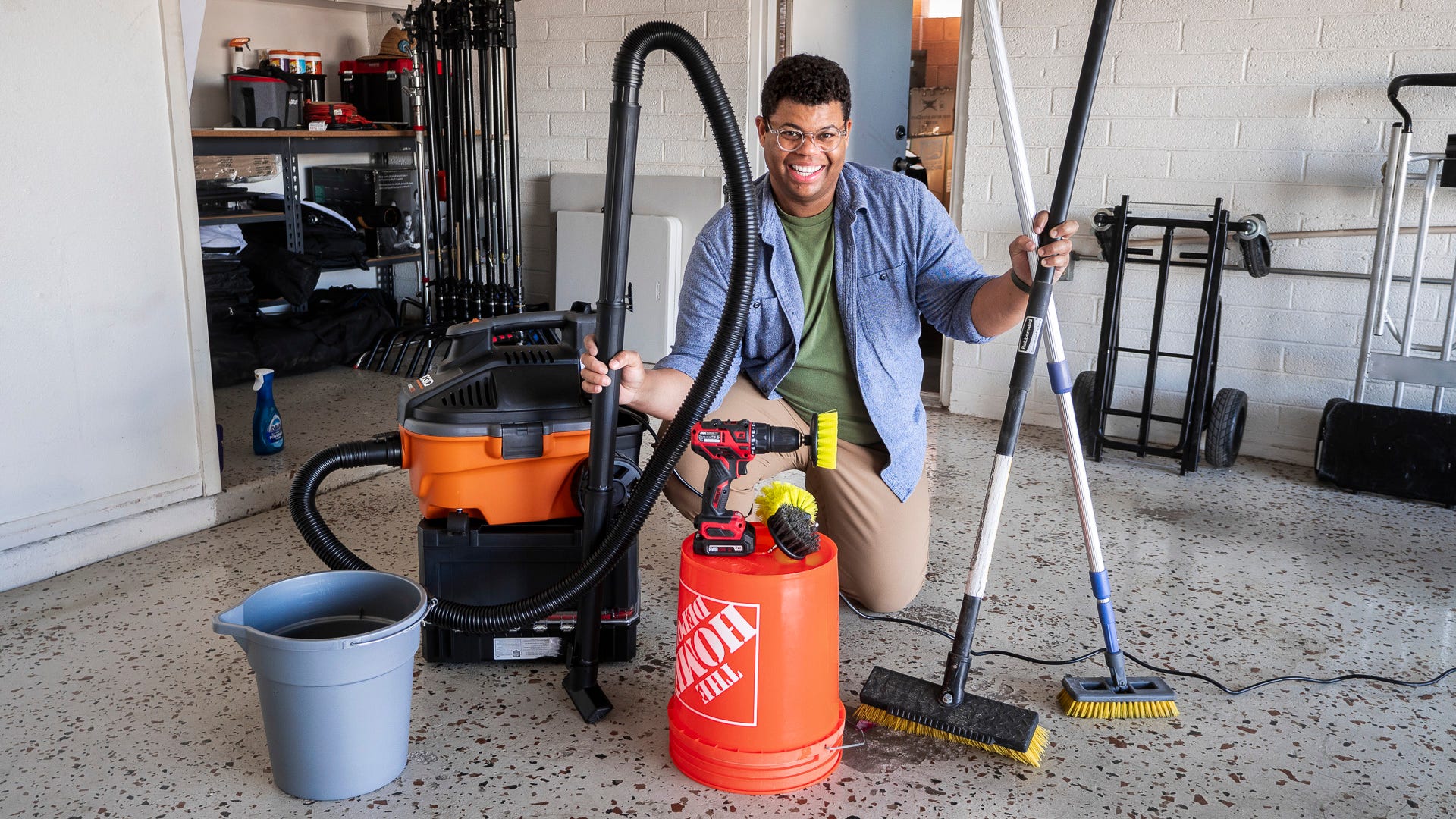 Dirt and grime can hit the road. How to clean your garage floor with ...