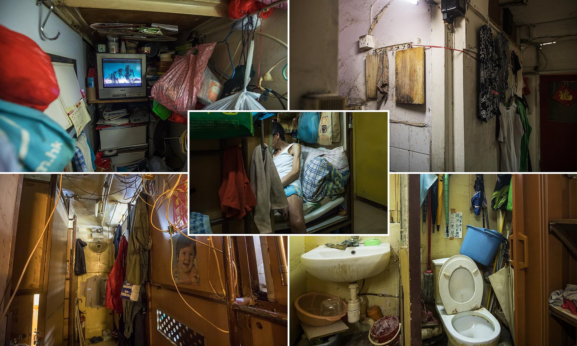 Inside Hong Kong's terrifying 'coffin homes' with 200,000 crammed into ...