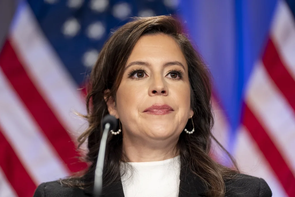 Elise Stefanik condemns ‘shameful’ protest against her