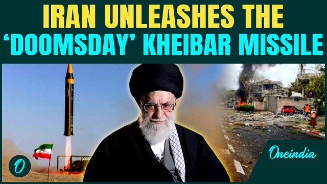 Iran S Kheibar Doomsday Missile Inflict Massive Devastation On Israel