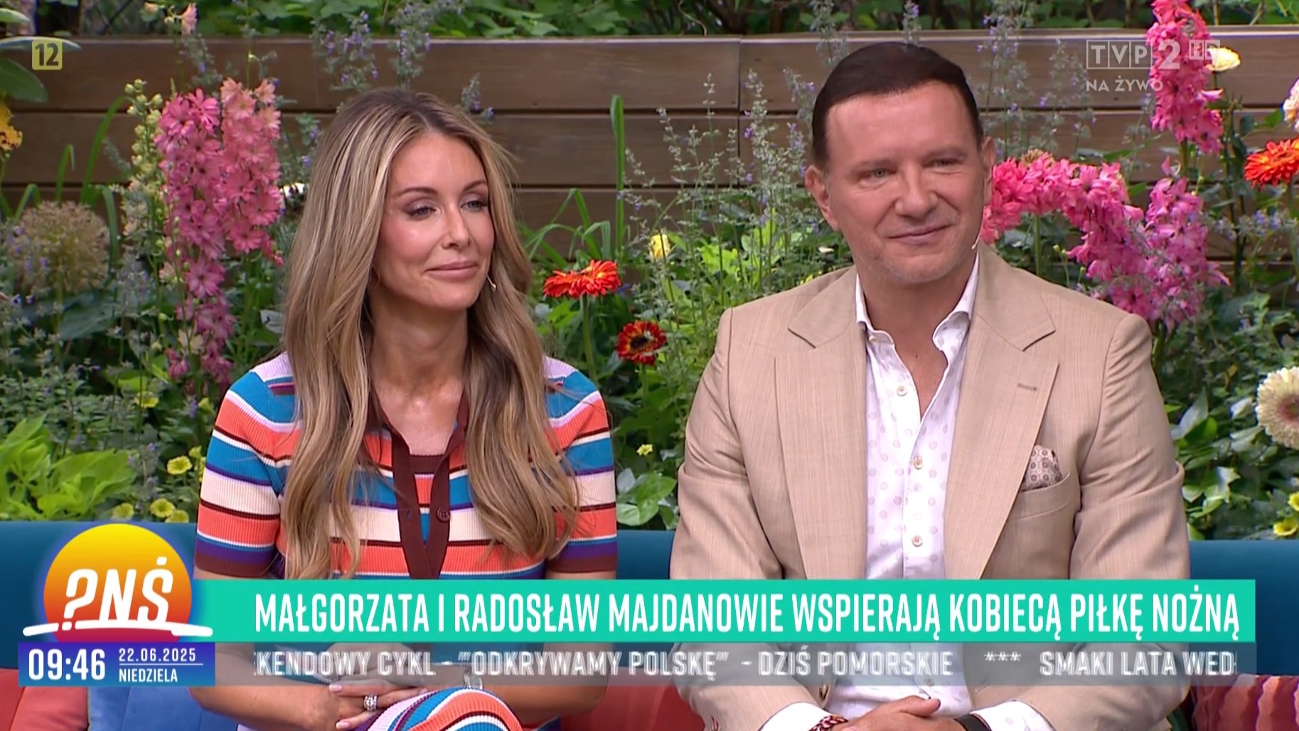 Niespodziewana wizyta Małgorzaty Rozenek-Majdan w TVP. Fani przecierali ...