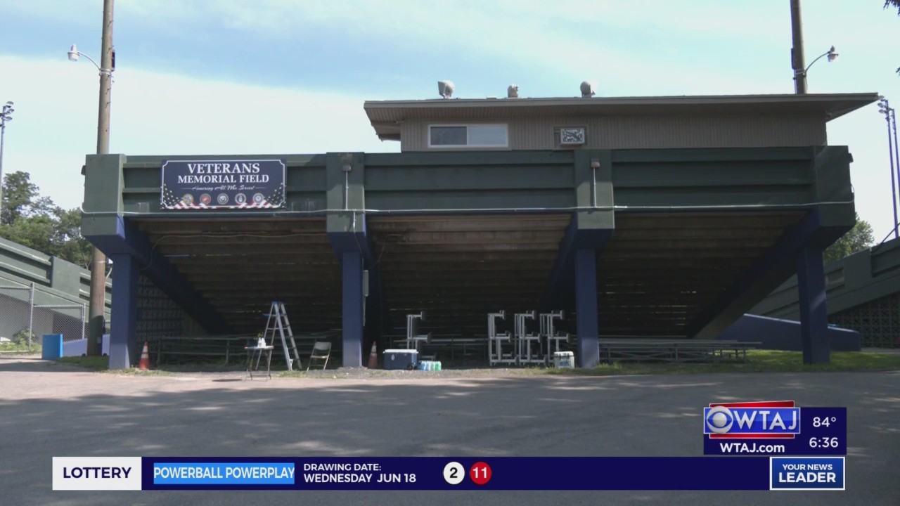 Volunteers revamp Veterans Memorial Field to be "crown jewel" again