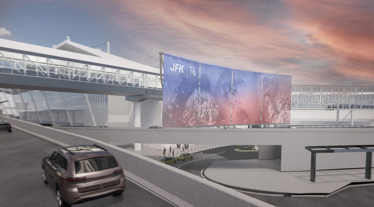 Inside JFK's new Terminal 6, set to open early next year