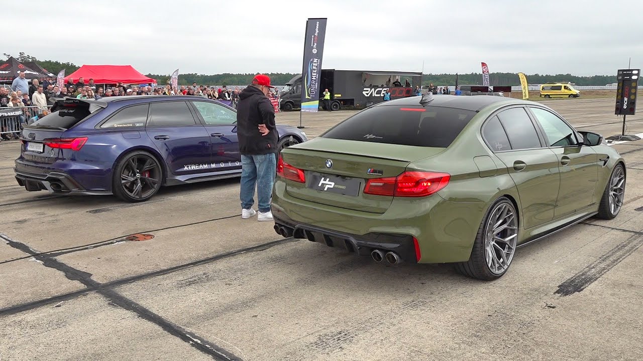 750HP BMW M5 F90 vs 1000HP Audi RS6 C8 – Stage 3 Super Wagon Showdown!