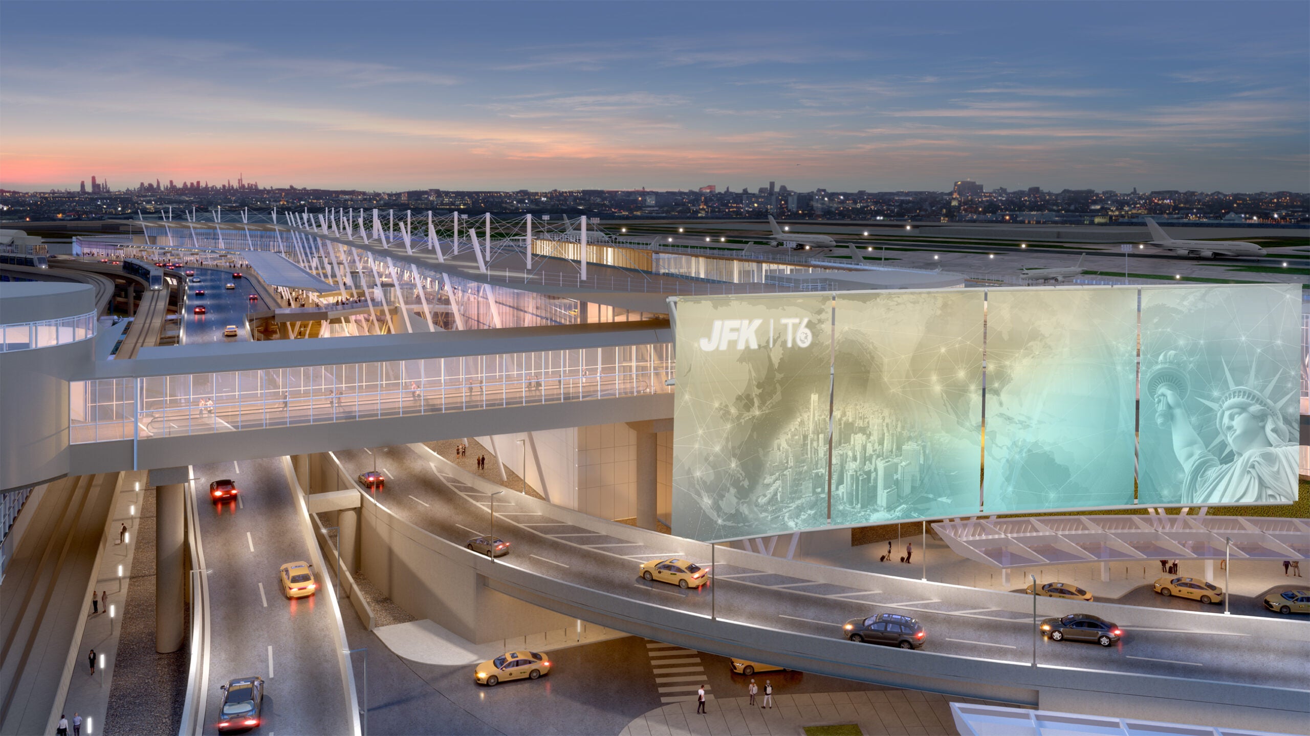 Inside JFK's new Terminal 6, set to open early next year