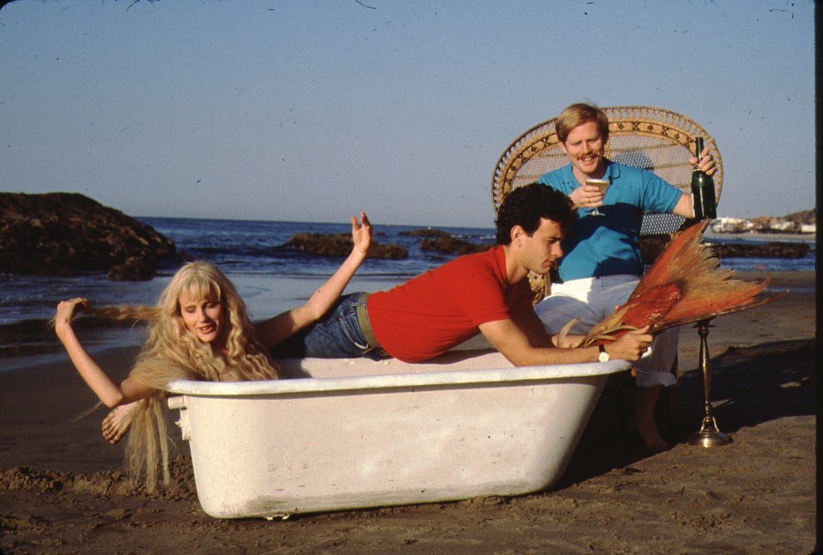 Daryl Hannah ('Splash') y su relación con Tom Hanks en 1984: "Aunque ...