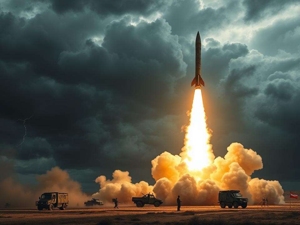 Iran Fires Kheibar Shekan Missile For The First Time At Israel Shows