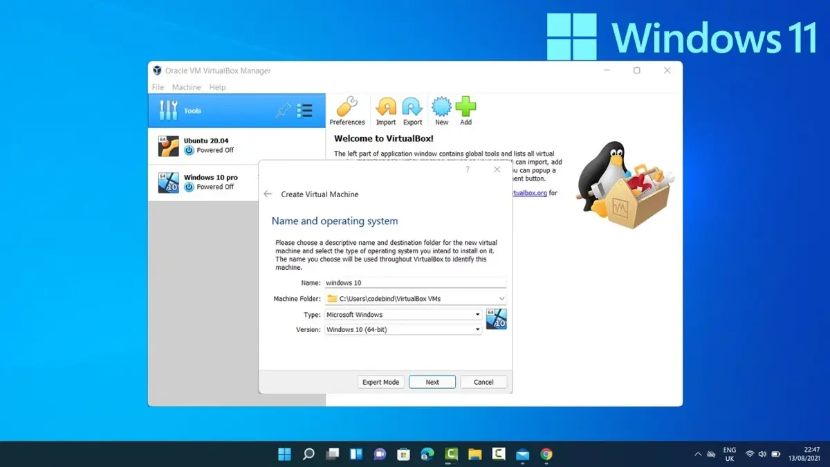 VirtualBox en Windows 11: instalación y primeros pasos
