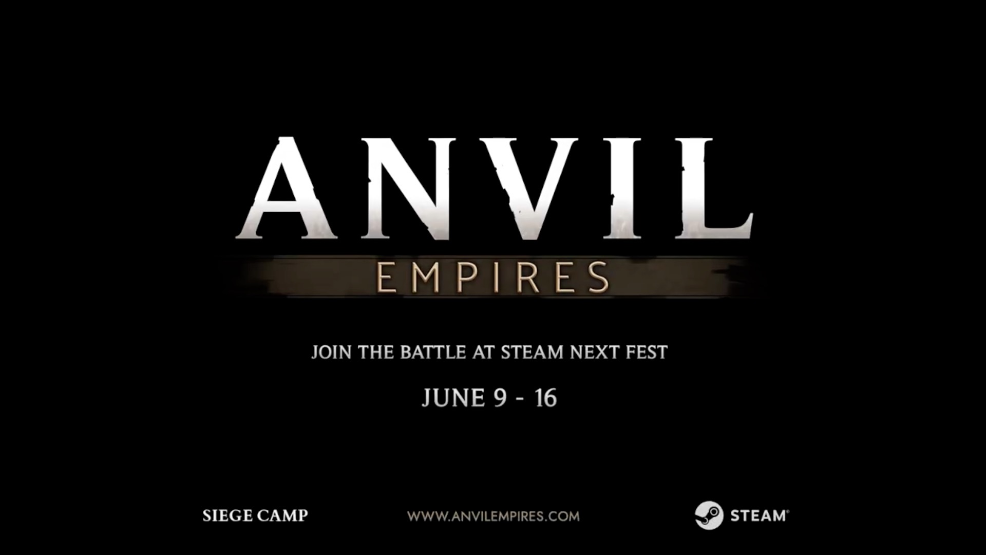 Anvil Empires Official Steam Next Fest Trailer