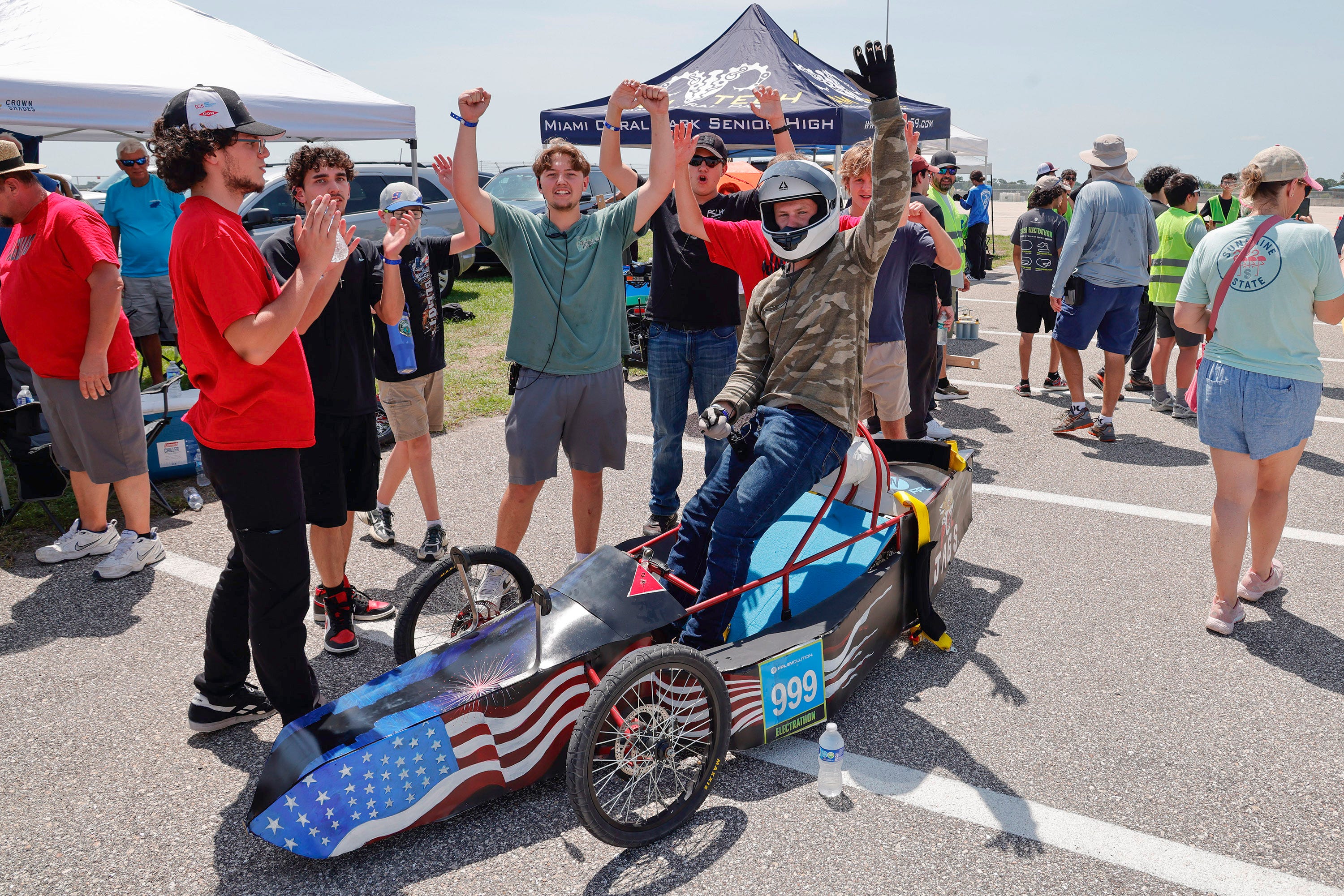 Treasure Coast students showcase electric go-karts at Sebring ...