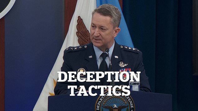 Caine reveals 'deception tactics' involved in US strikes on Iran