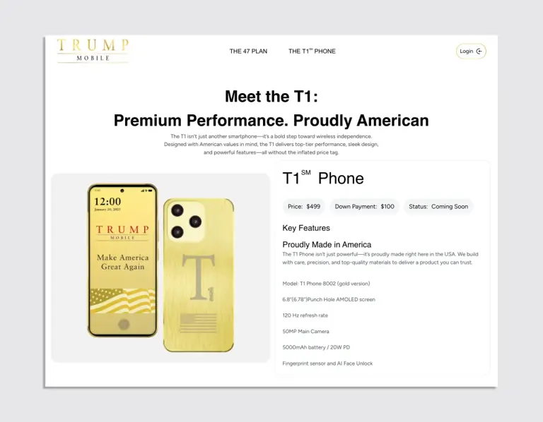 Gold phones, meme coins, and Instant Pots: Trump’s MAGA economy is ...