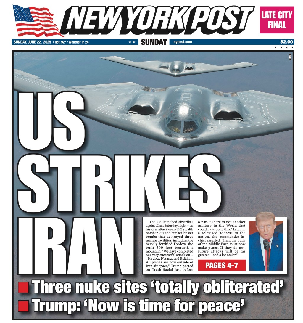 Hegseth says Trump’s Iran strike shows American deterrence is back ...