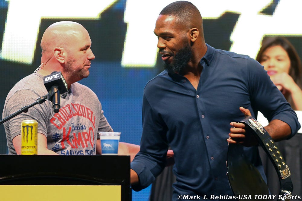 Dana White: Tom Aspinall title fight was done, but Jon Jones 'changed ...