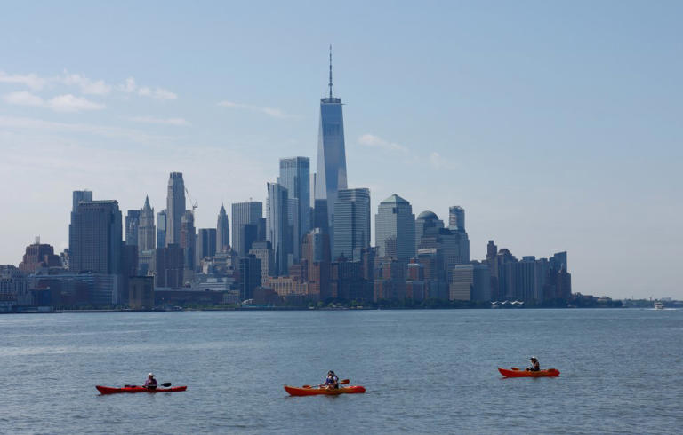 NYPD rescues pair of kayakers from Hudson in third NYC water mishap ...