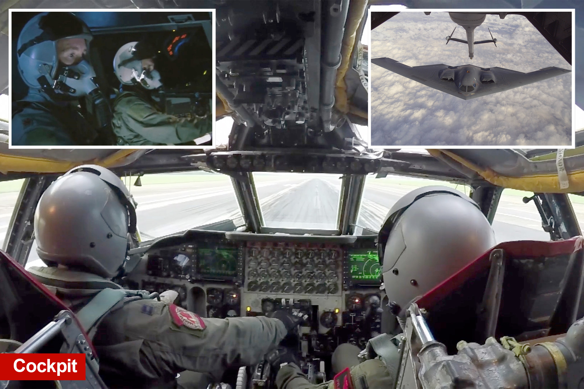 B-2 bomber pilots had toilet, microwave and a cooler for snacks on ...