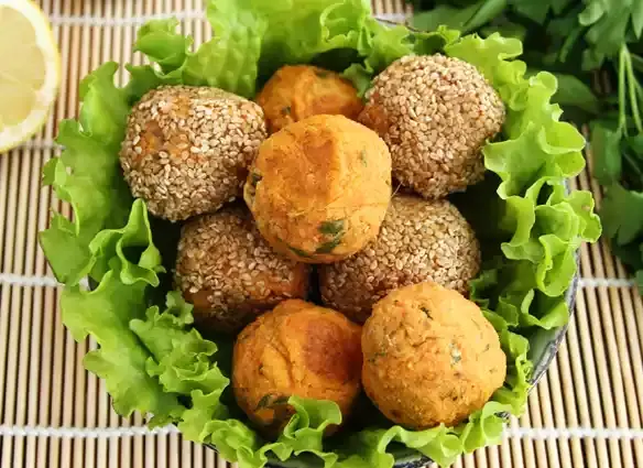 Falafels de patates douces