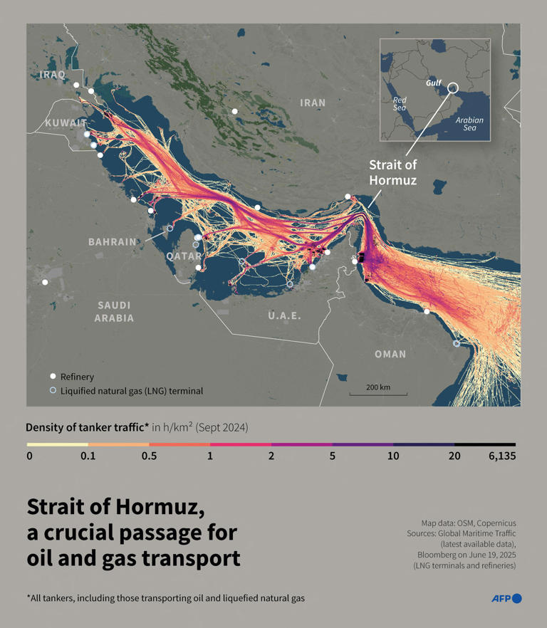 What to know about Iran's control over Strait of Hormuz, a vital oil ...