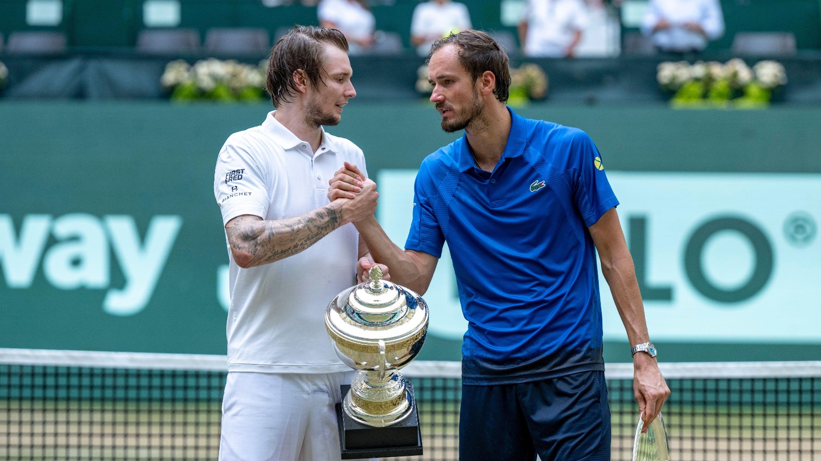 Daniil Medvedev makes Carlos Alcaraz Wimbledon plea for Halle winner Bublik