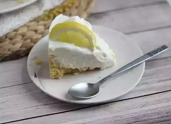 No-bake lemon cheesecake