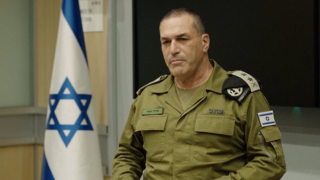 Military chief confirms Israel to continue for 'as long as needed'