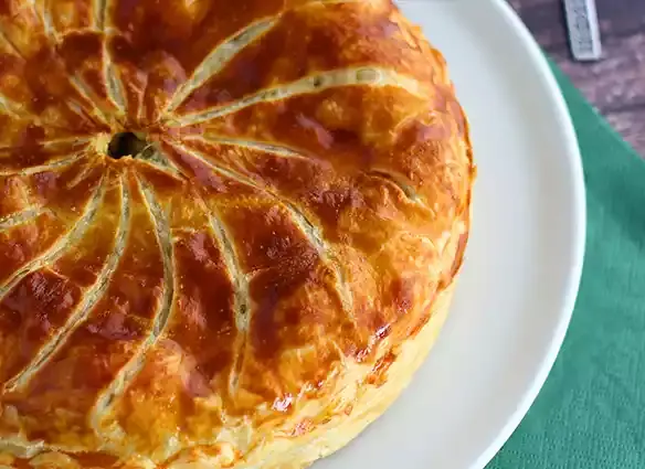 Guinea fowl pie with foie gras