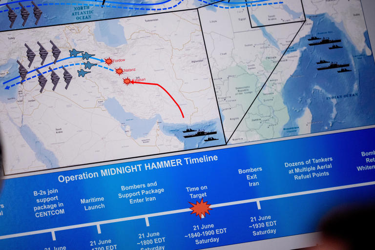 US on high alert after strikes on Iranian nuke sites; Trump floats ...
