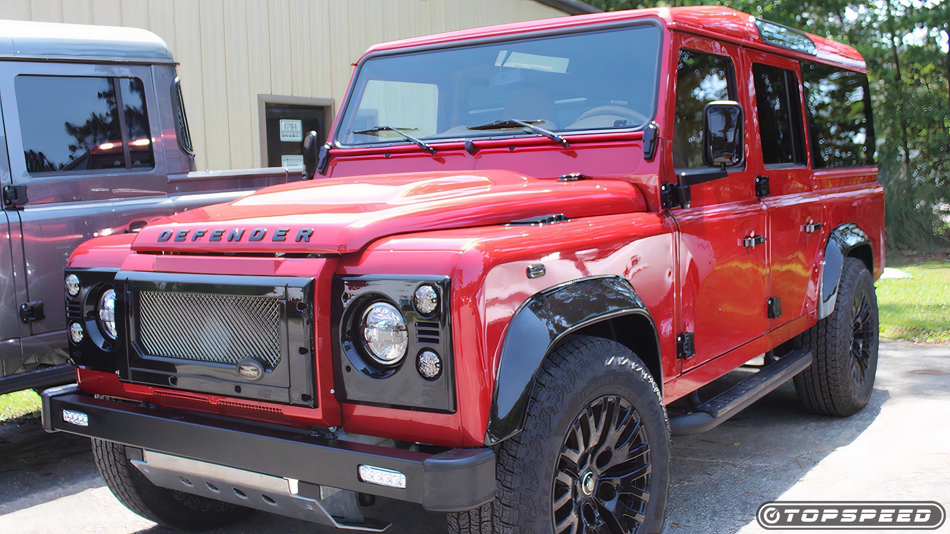 Old And New Blended Together For A $250,000 Land Rover Defender