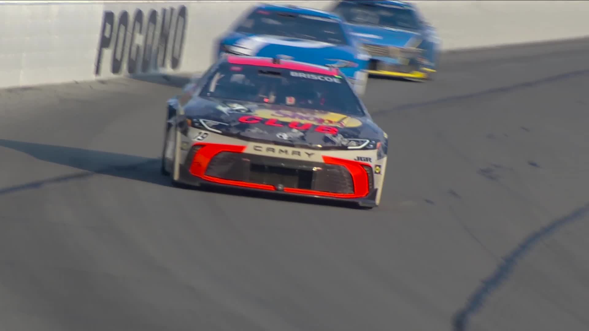 Briscoe outlasts Hamlin to win Pocono in 2025