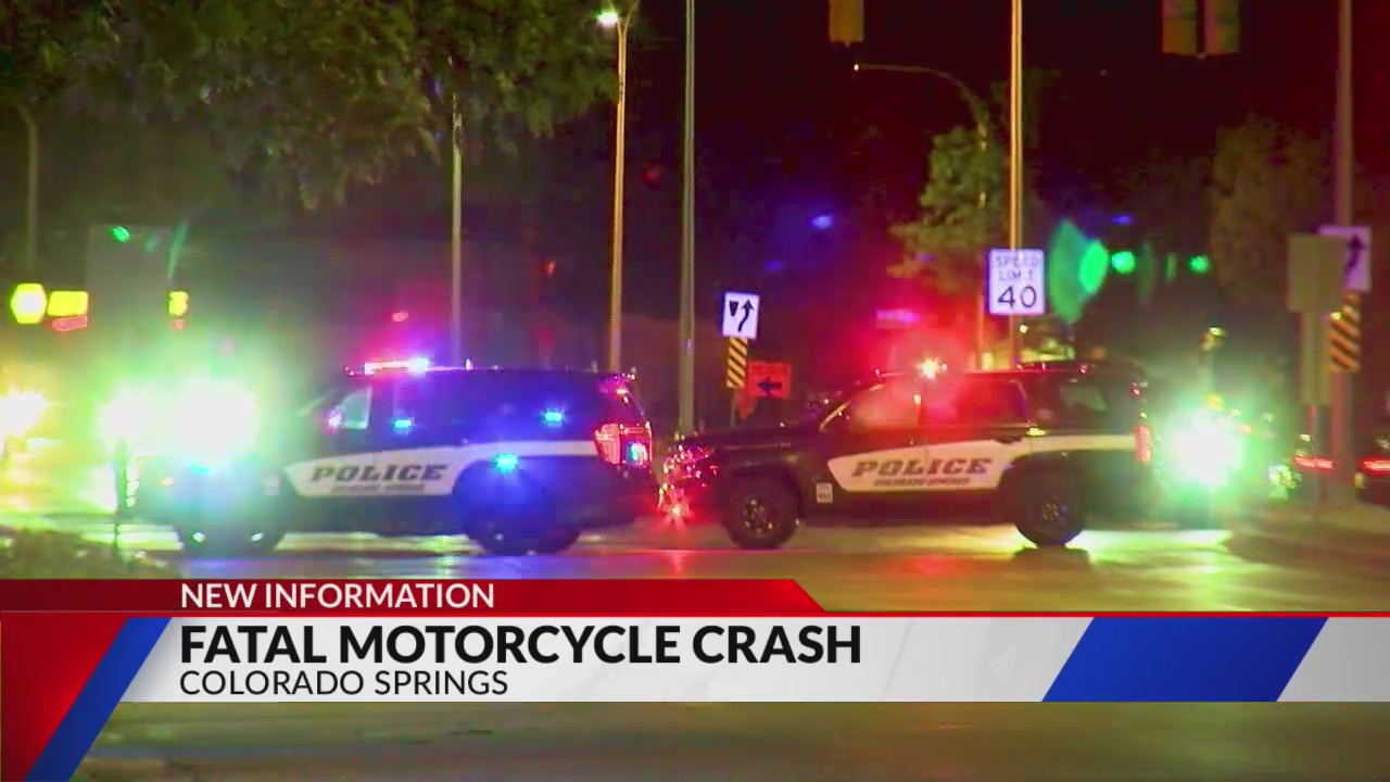 CSPD: Speed a factor in fatal motorcycle vs. vehicle crash