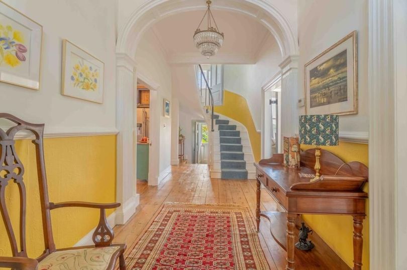 Inside one of Wales' finest Georgian homes which offers far more than ...