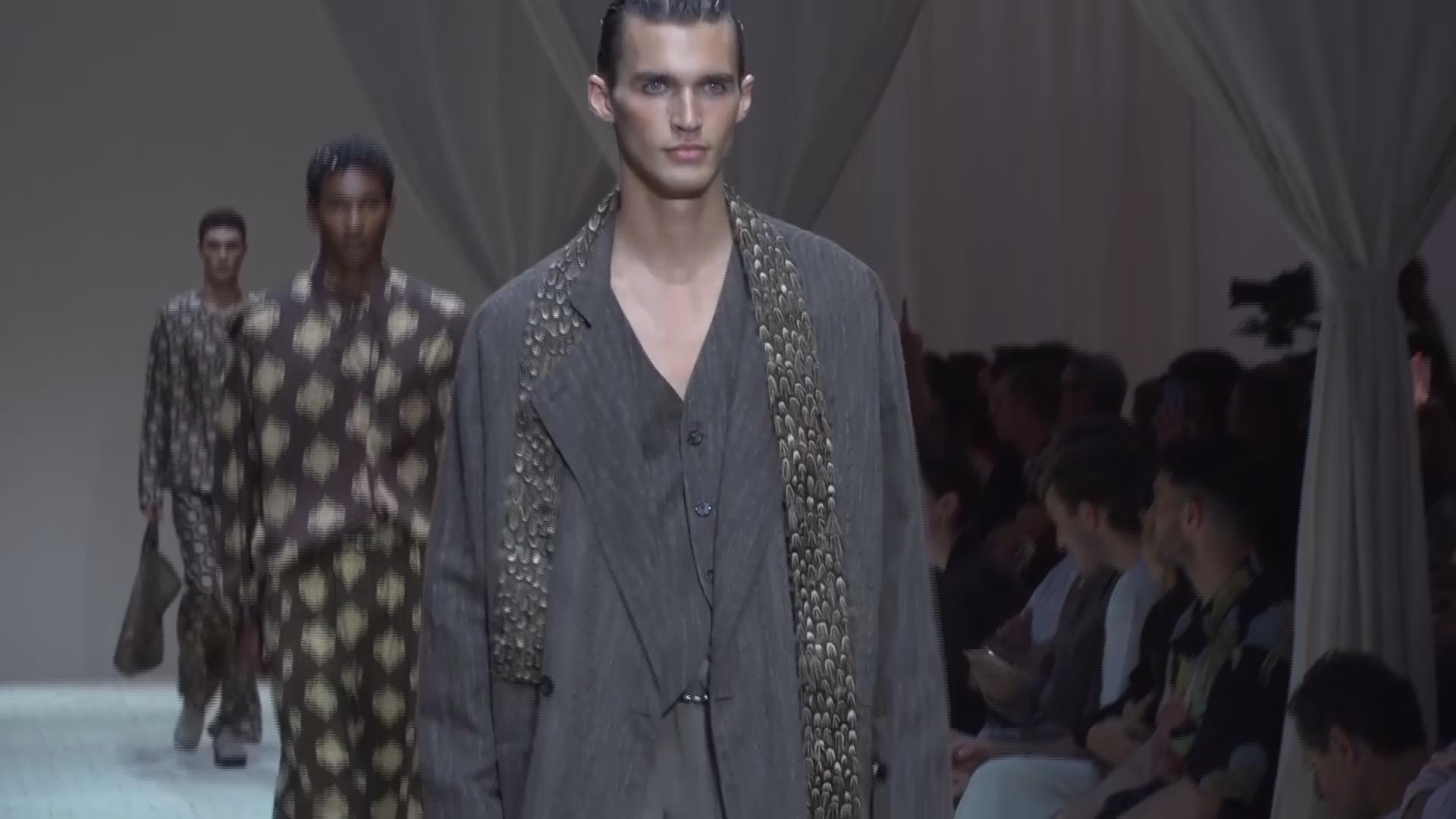 Armani's global aesthetic shines