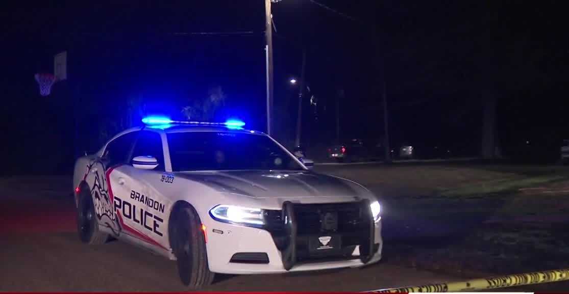 Brandon police investigating after two men shot at a block party