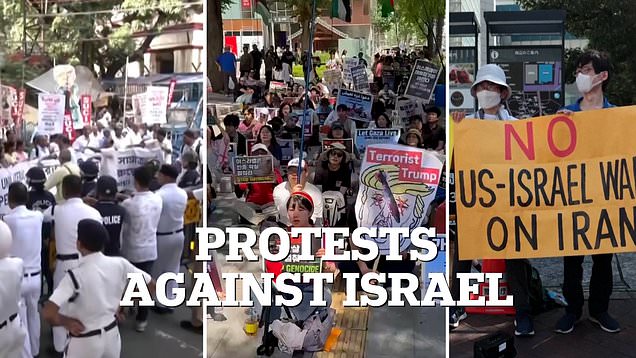 Global protests erupt against Israel's war on Iran