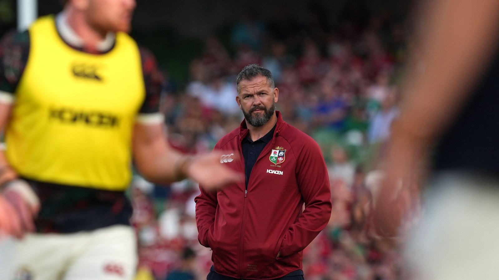 Andy Farrell issues mixed update on injured trio after British and ...