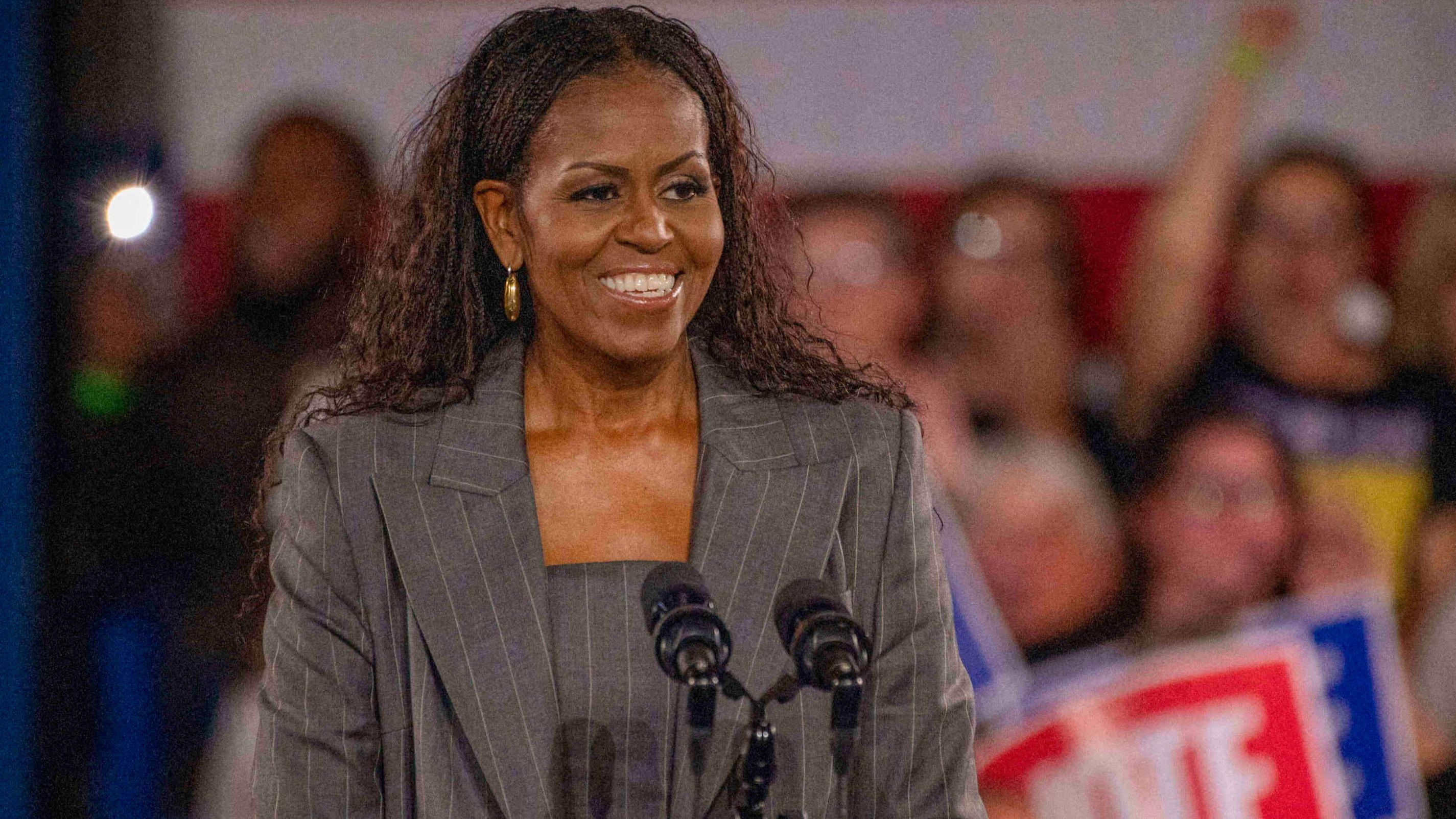 «Un bébé Barack» : Michelle Obama explique pourquoi elle est heureuse ...