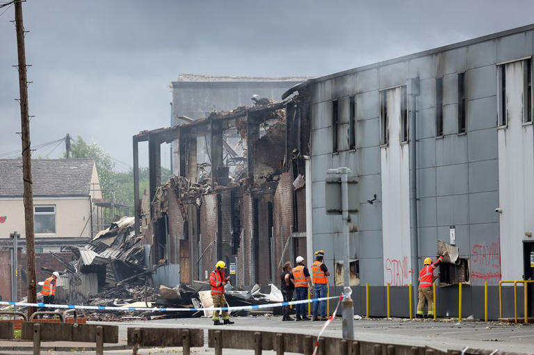 Shock, sadness and disbelief as Middleton warehouse demolished after ...
