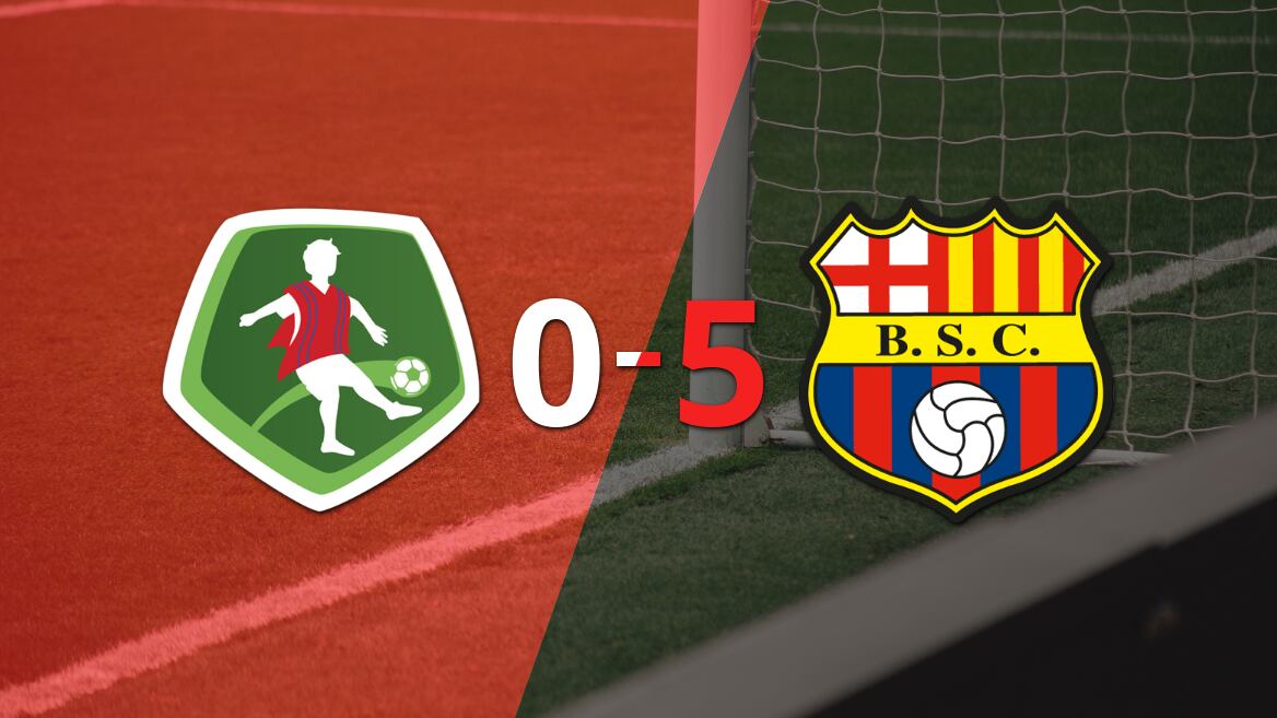 Barcelona no tiene piedad con Mushuc Runa y lo vence 5 a 0 con hat ...