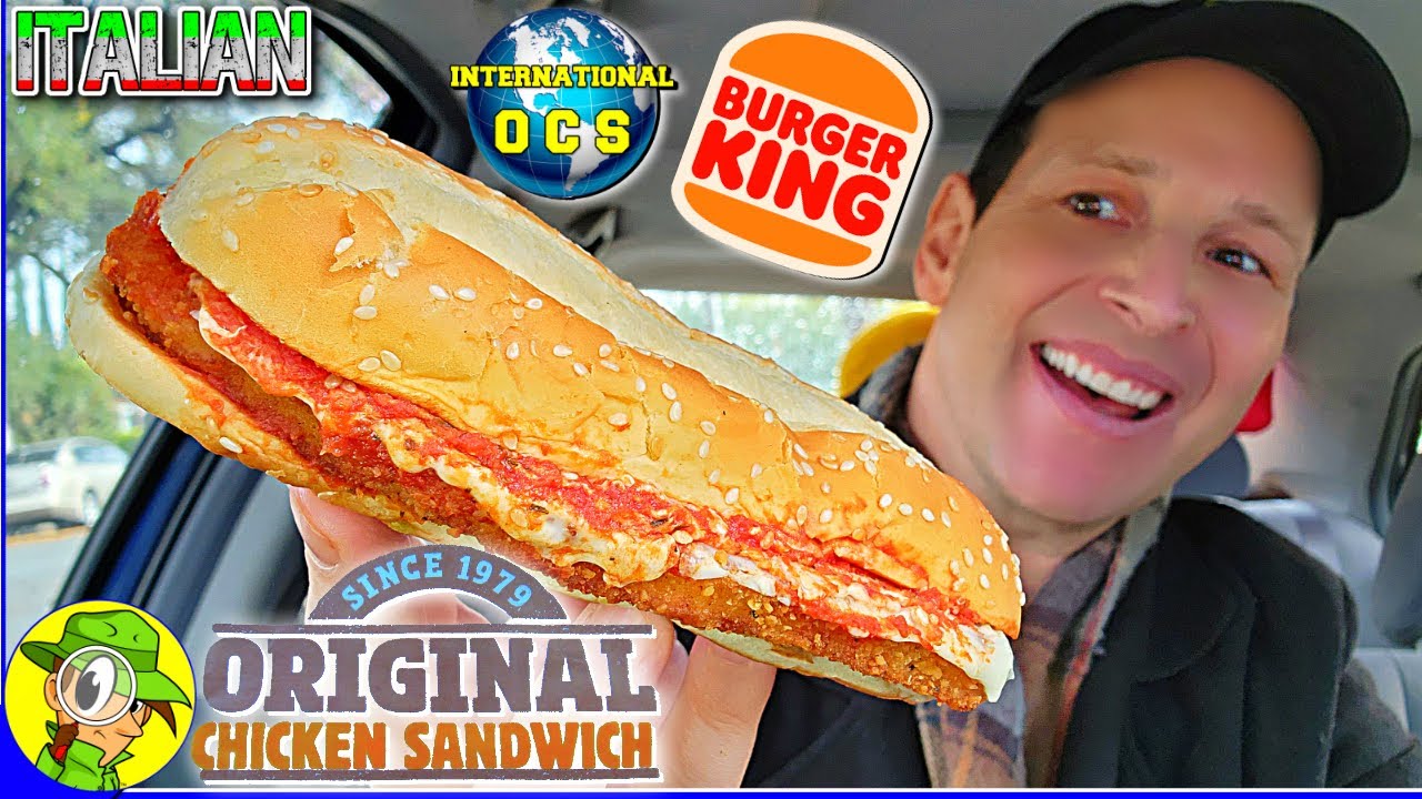 Burger King® Italian Original Chicken Sandwich Review