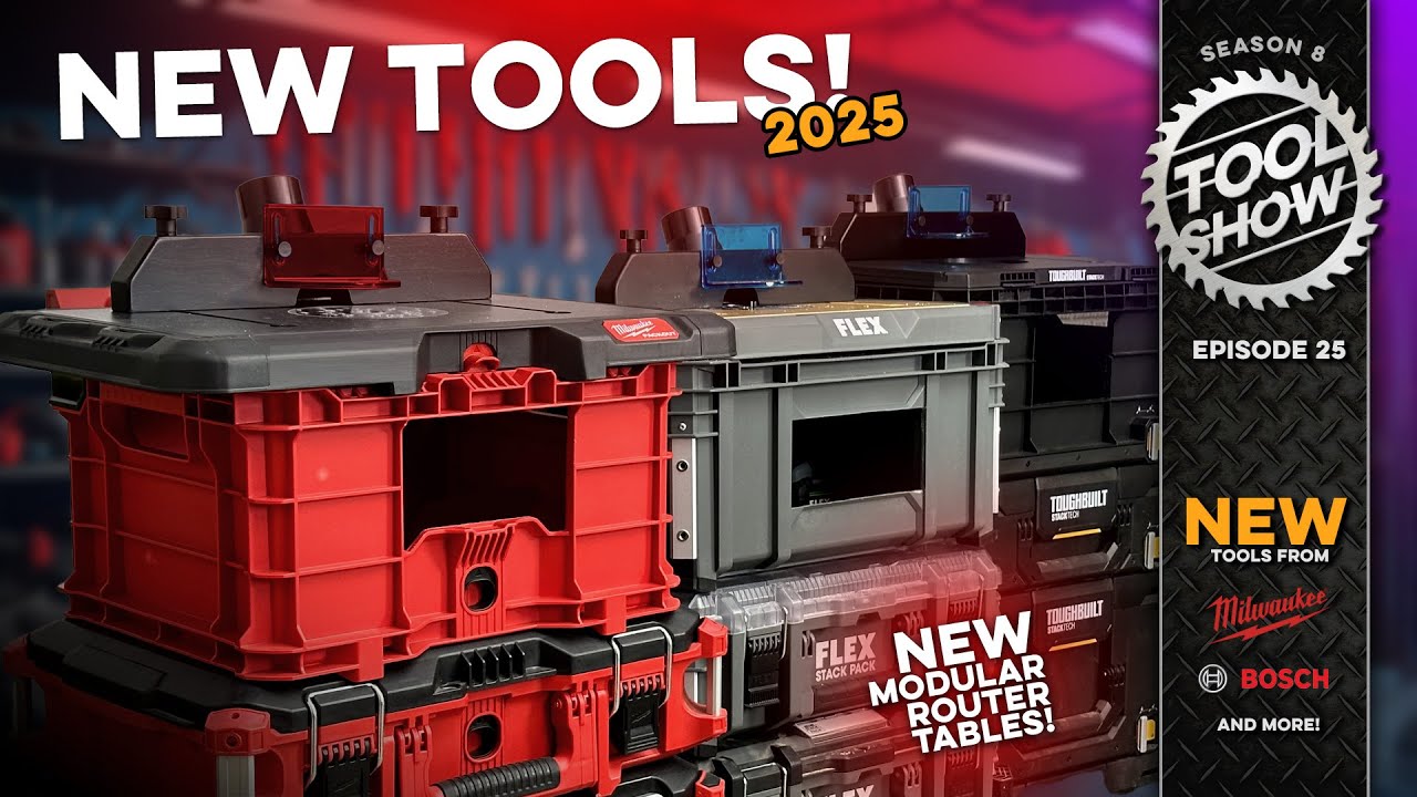 New Power Tools From Milwaukee, Bosch, Harbor Freight, and More!