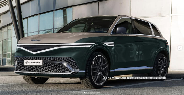 제네시스 GV90, 주행거리 1,200km 달하는 ‘EREV’ 버전도 출시?