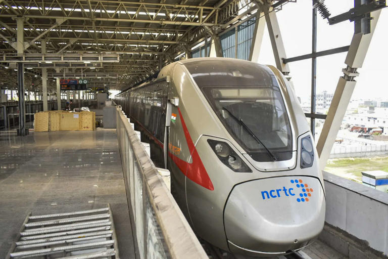 NCRTC completes trial run of Namo Bharat train from Delhi to Meerut