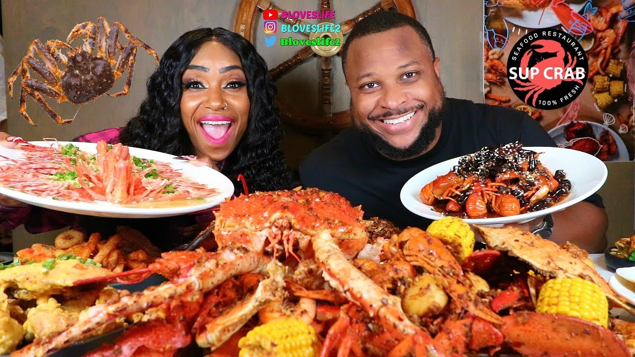 Asian King Crab Feast at NYC's Sup Crab