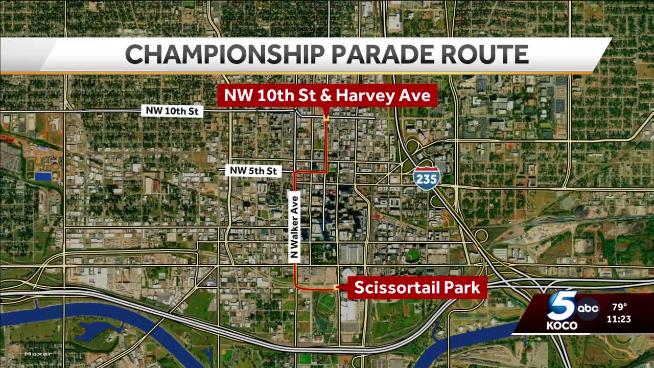 Oklahoma City announces parade route to celebrate Thunder's NBA ...