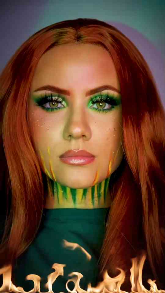 Dark Phoenix Look – Marvel-Inspired Transformation