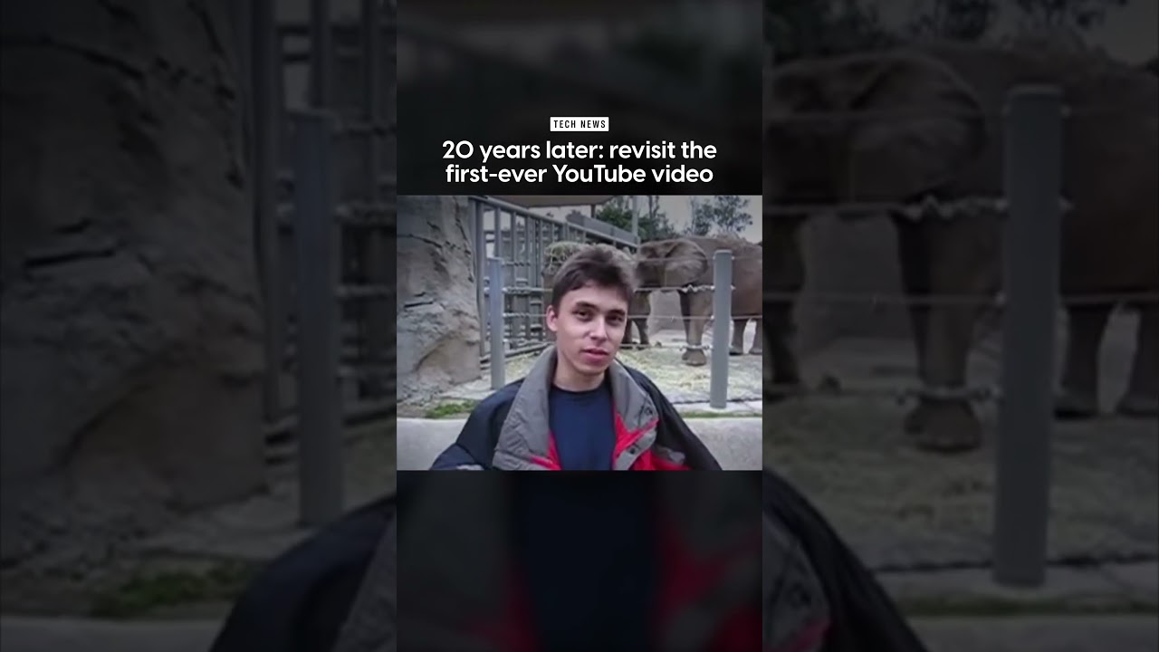 Revisit the first-ever YouTube video 20 years later