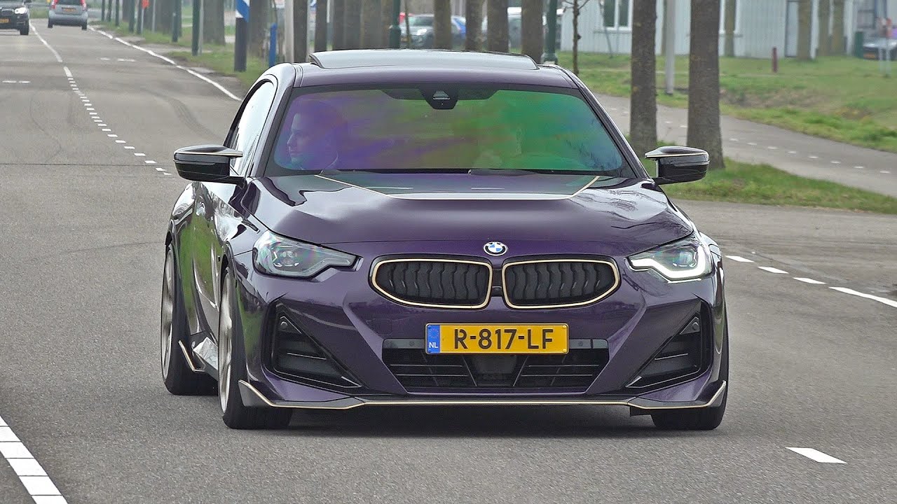 BMW M240i xDrive G42 with Akrapovic Exhaust – Pure Engine Sound on Real ...