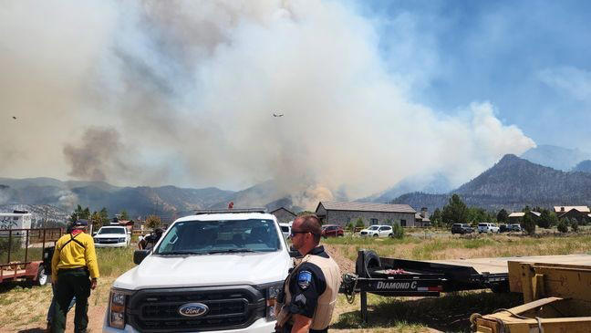 Two Pine Valley firefighters lose their homes in Forsyth Fire